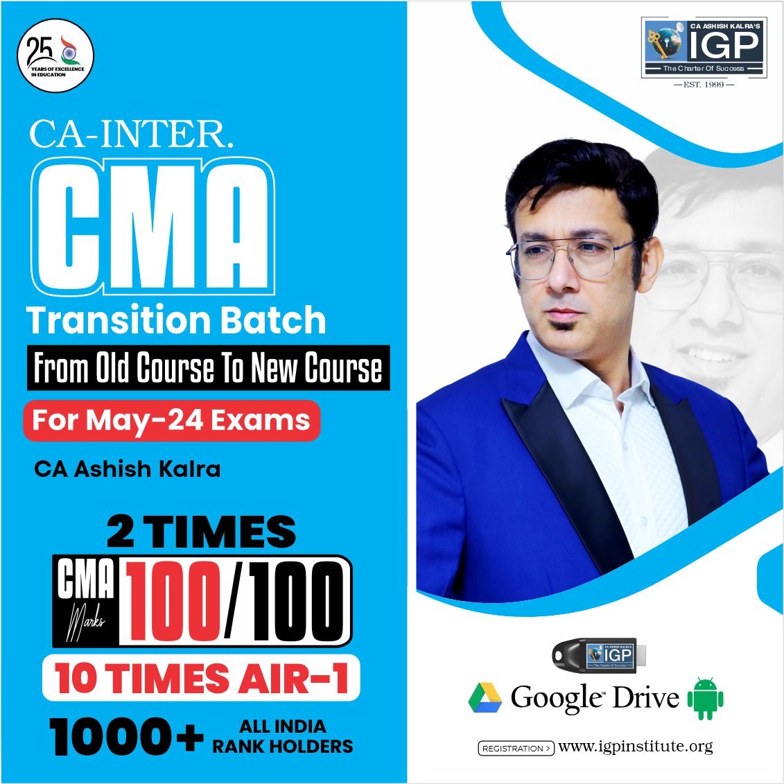 CA INTER CMA – TRANSITION BATCH FOR MAY 2024 EXAMS (OLD COURSE TO NEW ...