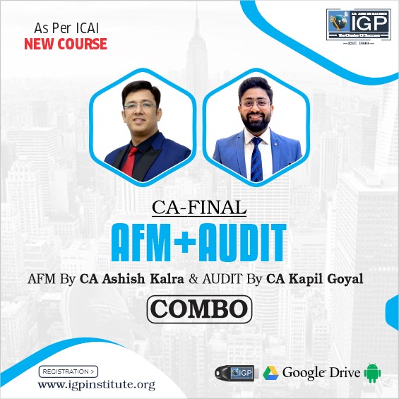CA Final (AFM+Audit) Combo