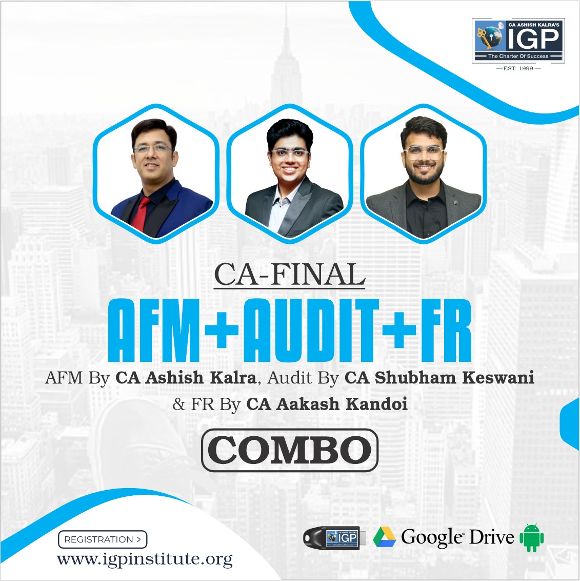 CA Final AFM + FR + Audit New Syllabus Batch