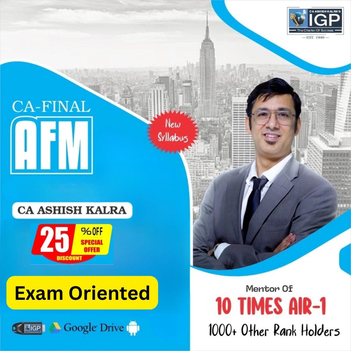 CA Final New Course AFM (Exam Oriented) For 2026 & Onwards Exam pre ...
